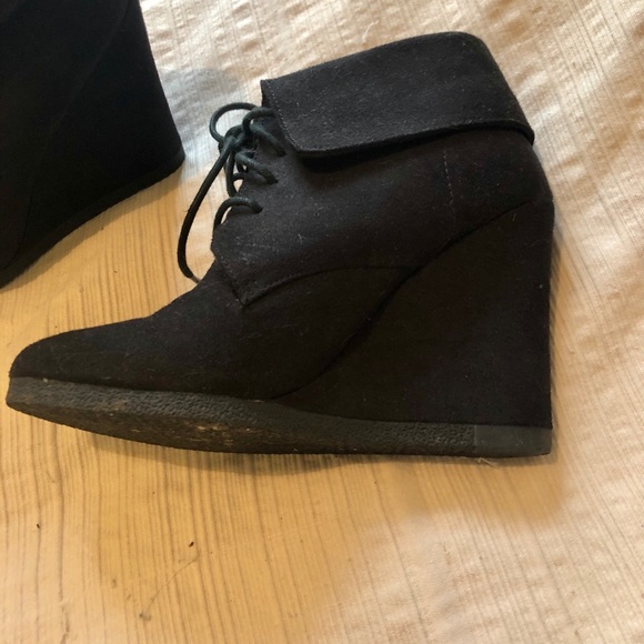 Mossimo Supply Co. | Shoes | Mossimo Supply Co Platform Faux Suede ...